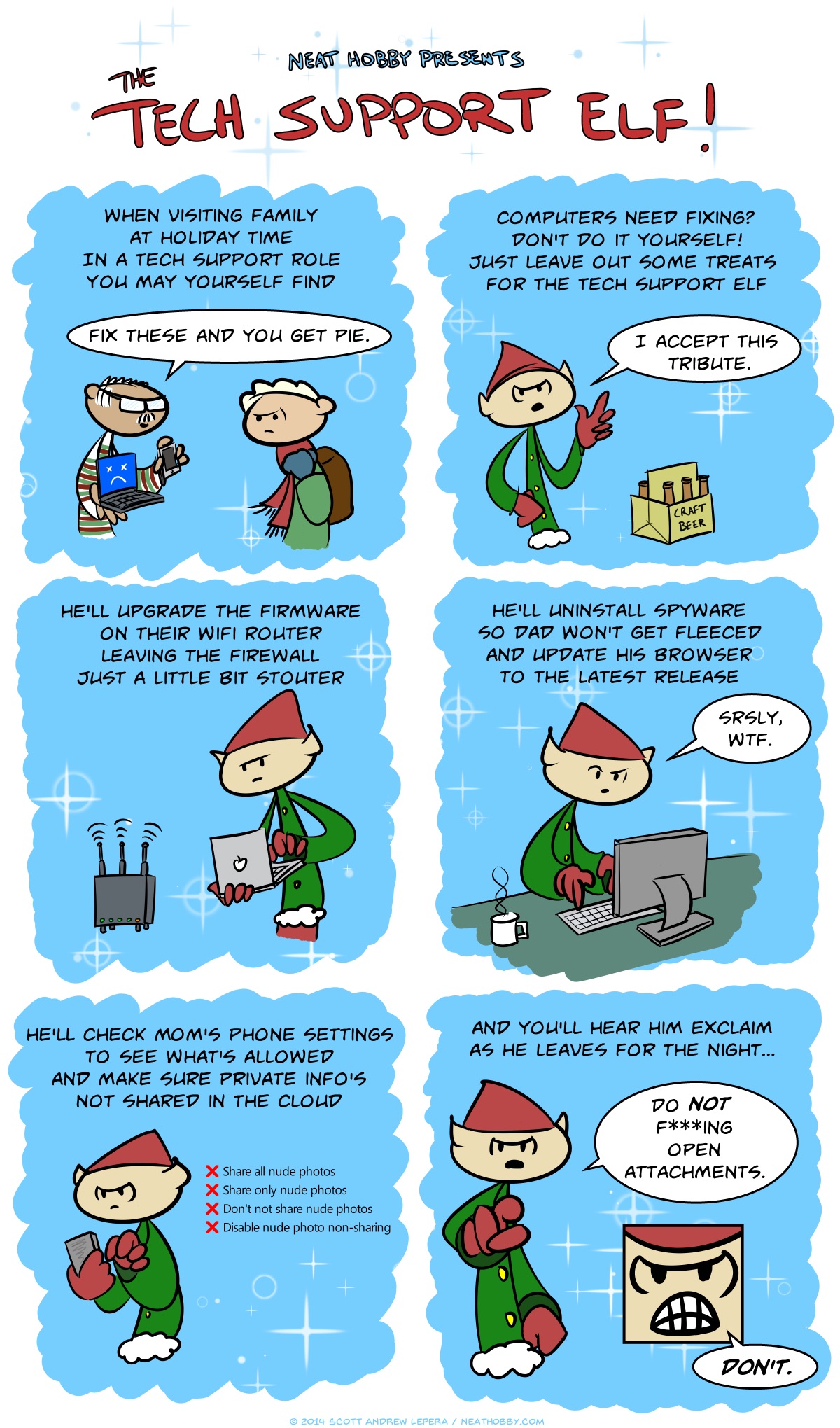 The Tech Support Elf | Neat Hobby!
